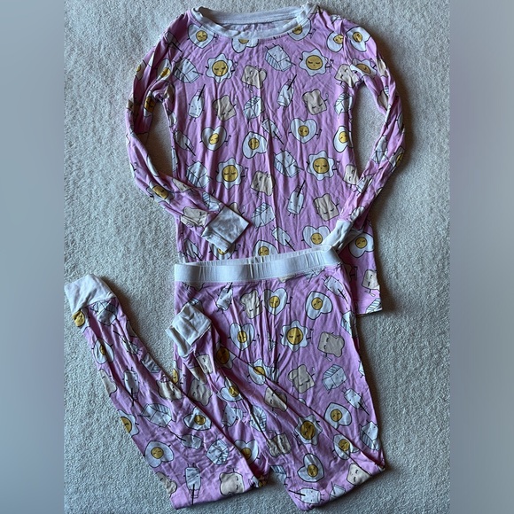 Little Sleepies | Pajamas | Little Sleepies Breakfast Foods Pink ...